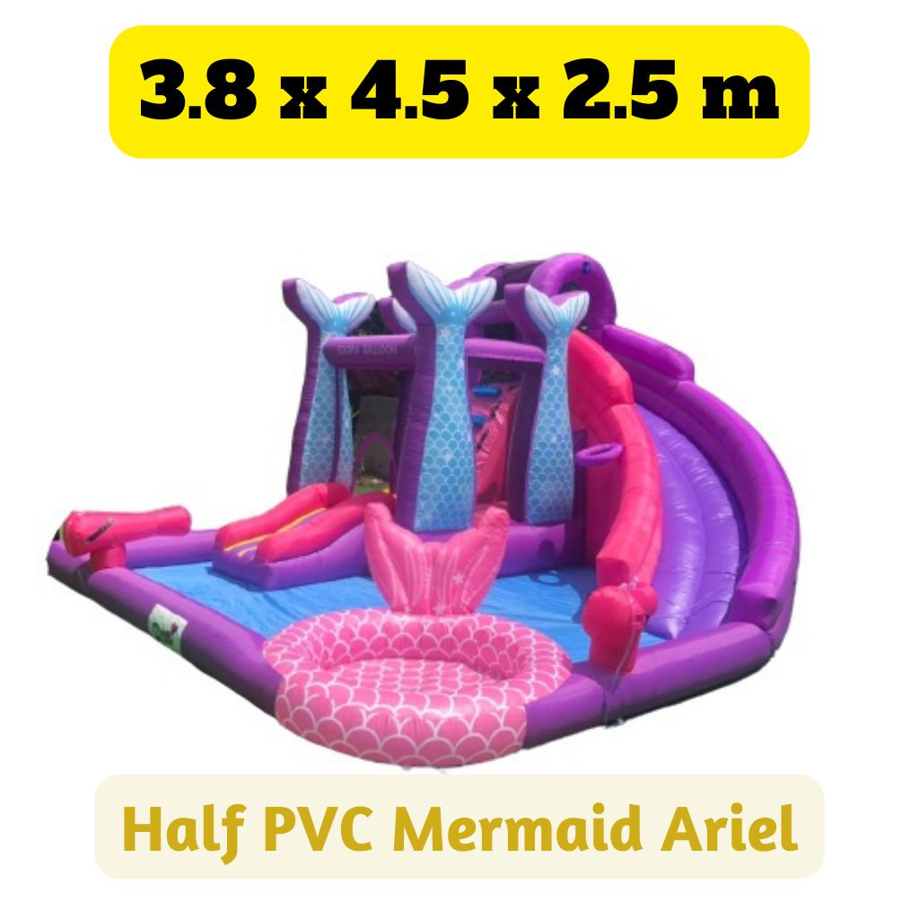 (ITEM PRE-ORDER) KOLAM RENANG SOOPA DOOPA MERMAID ARIEL HALF PVC ...