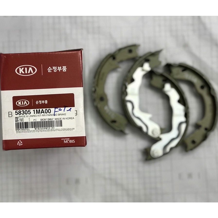HAND BRAKE SHOE SET / PARKING BRAKE SHOE - KIA FORTE (GENUINE PART ...