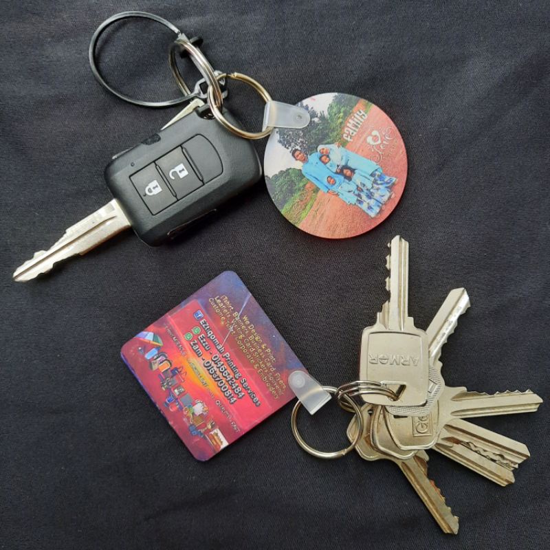 custom keychain letak gambar 5cm | Shopee Malaysia