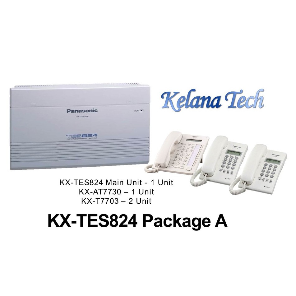 PANASONIC KX-TES824 Keyphone System PABX (Package A) [For PABX System ...