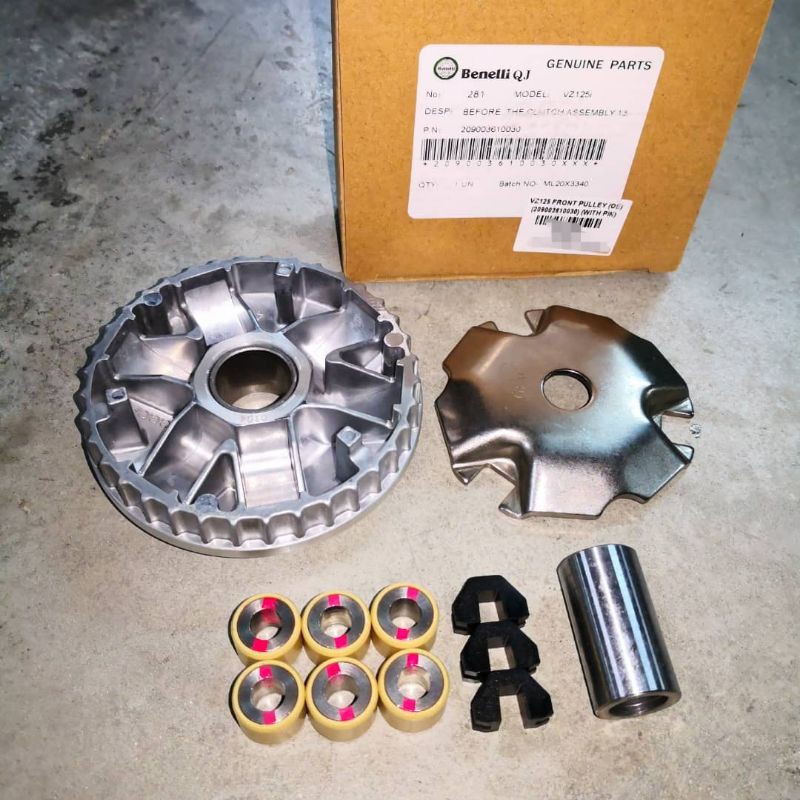 BENELLI VZ125 FRONT PULLEY (ST / ORIGINAL) 209003610030 /// VZ125I ...