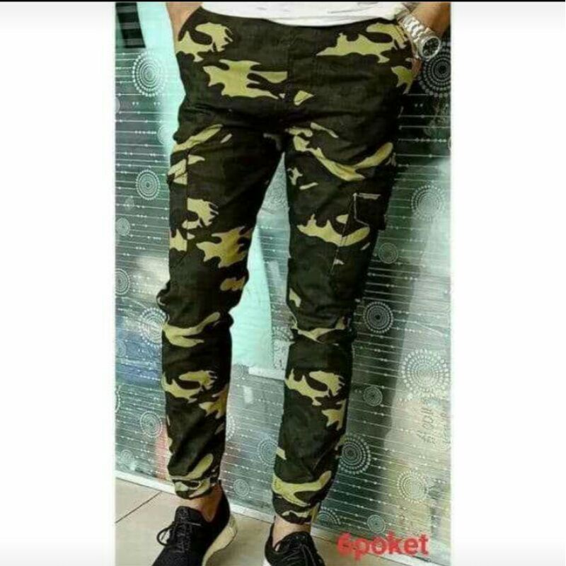 (VIRAL SELUAR)SELUAR KARGO ARMY 6POKET UNISEX LELAKI&PEREMPUAN READY ...