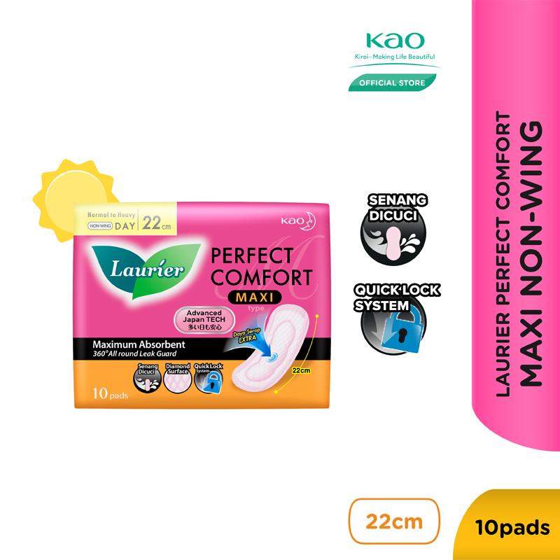 LAURIER Super Maxi (22cm x 10s) | Shopee Malaysia
