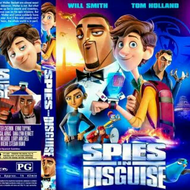 New spies disguise animation dvd film cd | kaset dvd film animasi ...