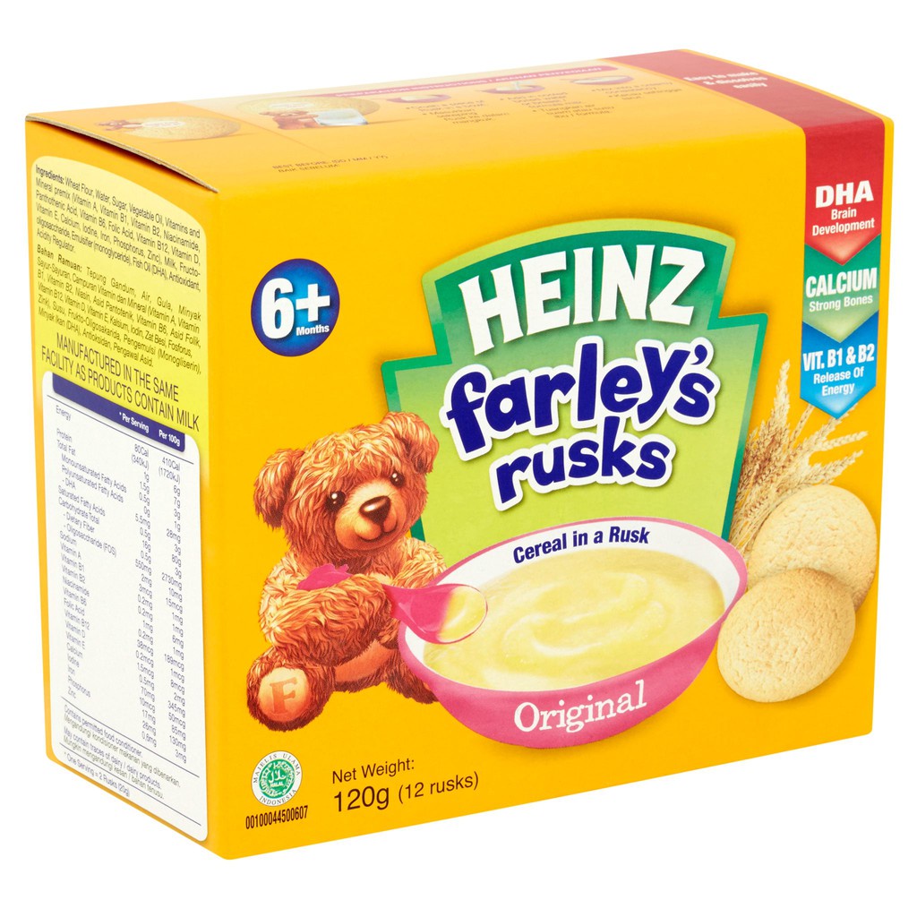 Heinz Farleys Baby Rusk - Original (120g)