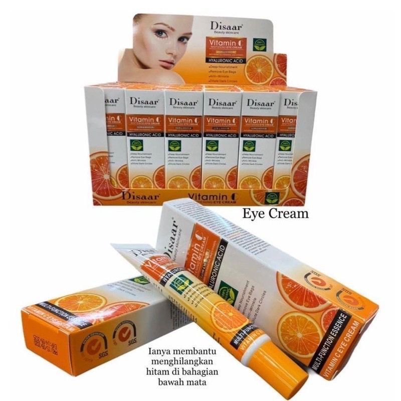 DISAAR VITAMIN C EYE CREAM ANTI AGING SECRET | Shopee Malaysia