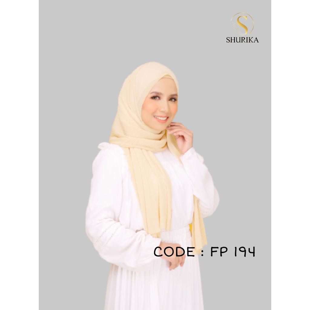 SHURIKA Full Pleated Inara Shawl | Shopee Malaysia