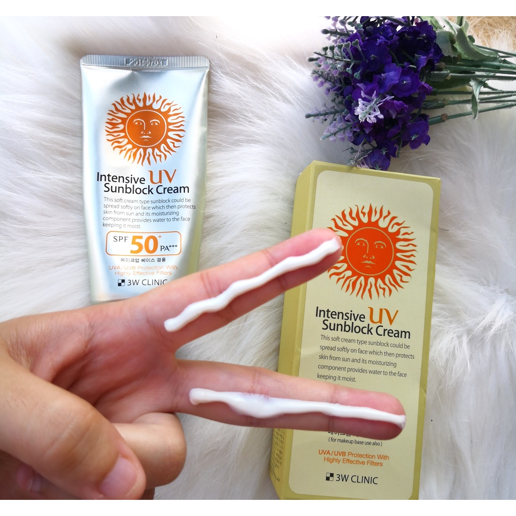 ORIGINAL 3W CLINIC INTENSIVE SUNBLOCK | Shopee Malaysia