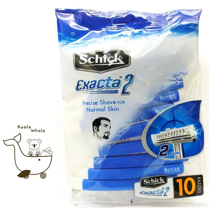 Schick Exacta 2 Regular Skin 10s/pack (Original) | Shopee Malaysia