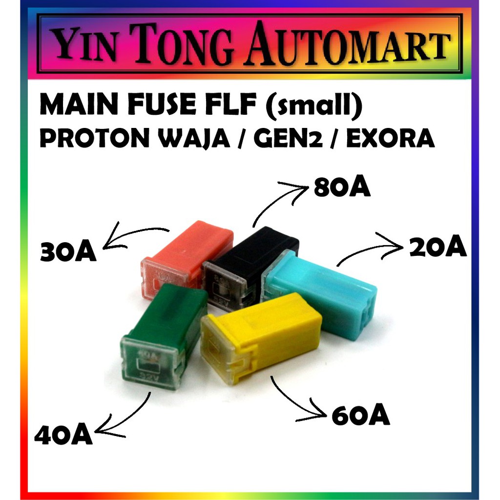 Proton Waja / Gen2 / Exora Main Fuse FLF (Small) (1pc) | Shopee Malaysia