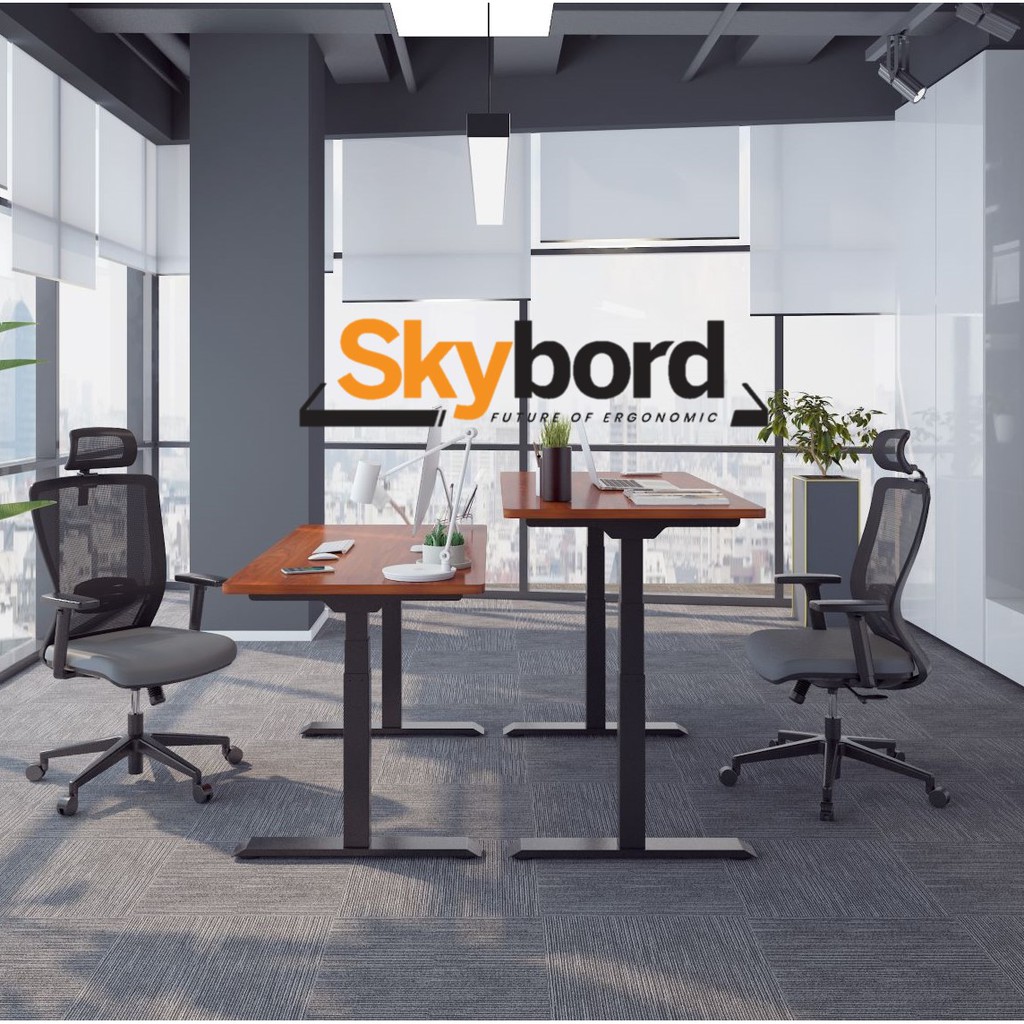Motorized Electric Height Adjustable Table ⚡Skybord Malaysia ⚡ Model ...