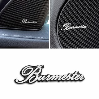 Car Interior Audio Sticker Burmester 3D Logo Metal Sticker Hi-Fi ...