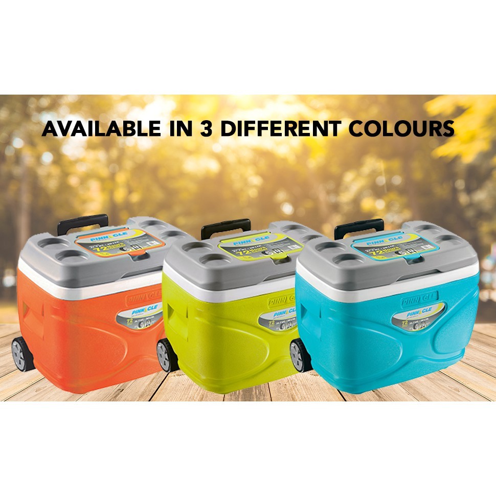 Original Pinnacle Prudence 30L Cooler Box With Wheels /Container Hard ...