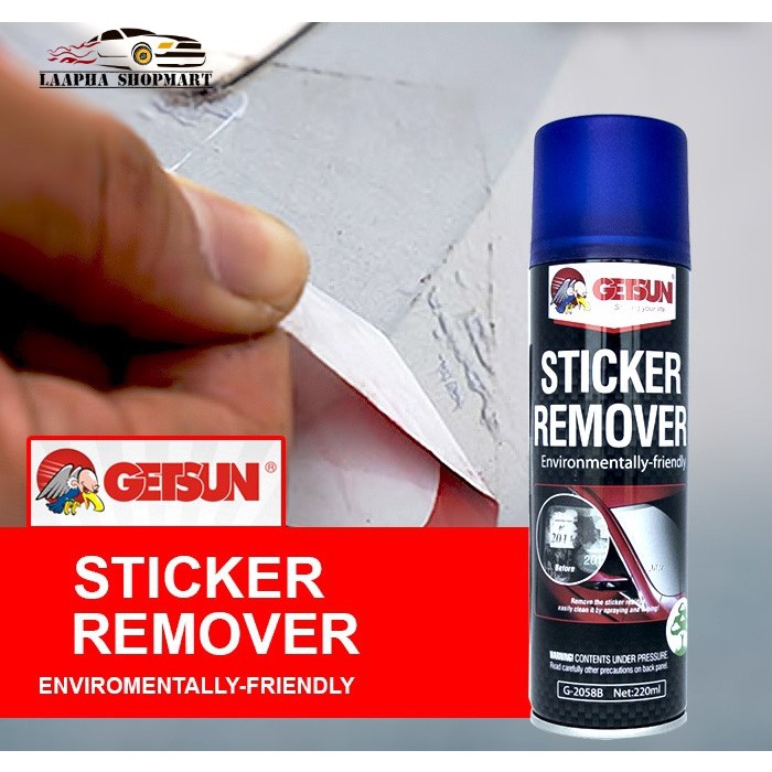 Getsun Sticker Remover 220ml (Blue cap) | Shopee Malaysia