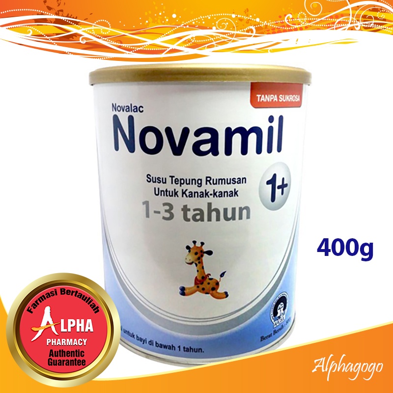 Novamil 1+ (1-3 tahun) 400g | Shopee Malaysia