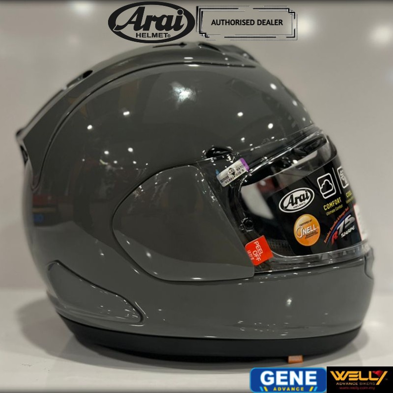 ARAI Rx7x Modern Grey Top Performance Full Face Helmet 100% Original ...