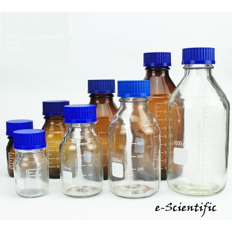 Laboratory Bottle (Clear / Amber), Glass | Shopee Malaysia
