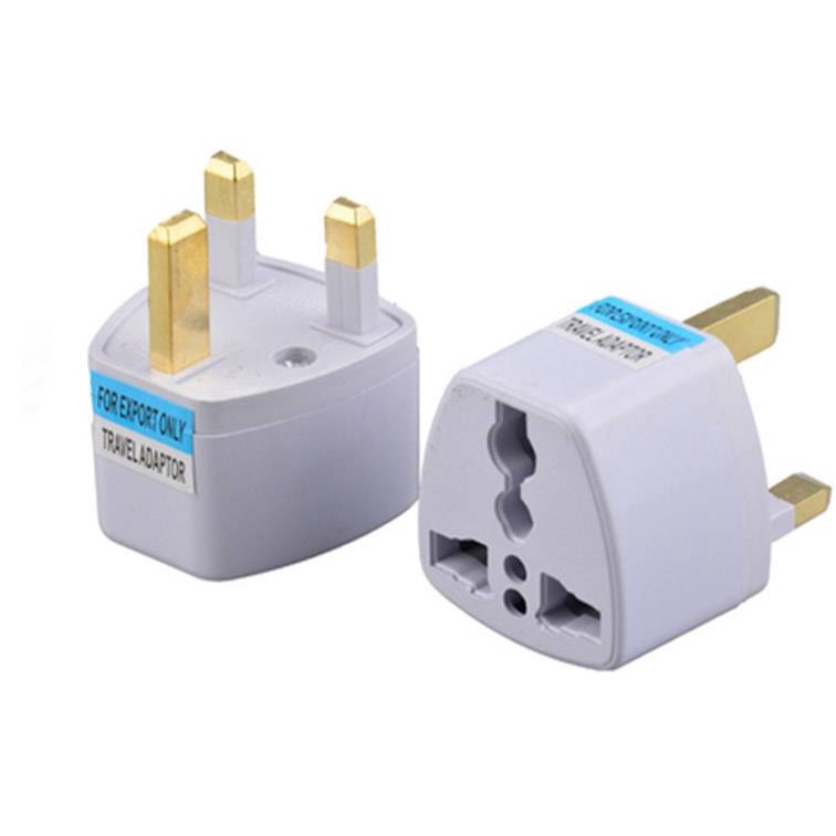 Universal Adapter UK 3 Pin Plug AC Adapter Converter UK/HK/Malaysia ...