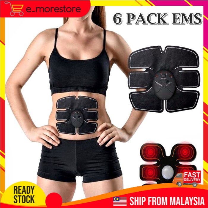 AB Toner EMS Wireless ABS Stimulator Abdominal Muscle | Shopee Malaysia