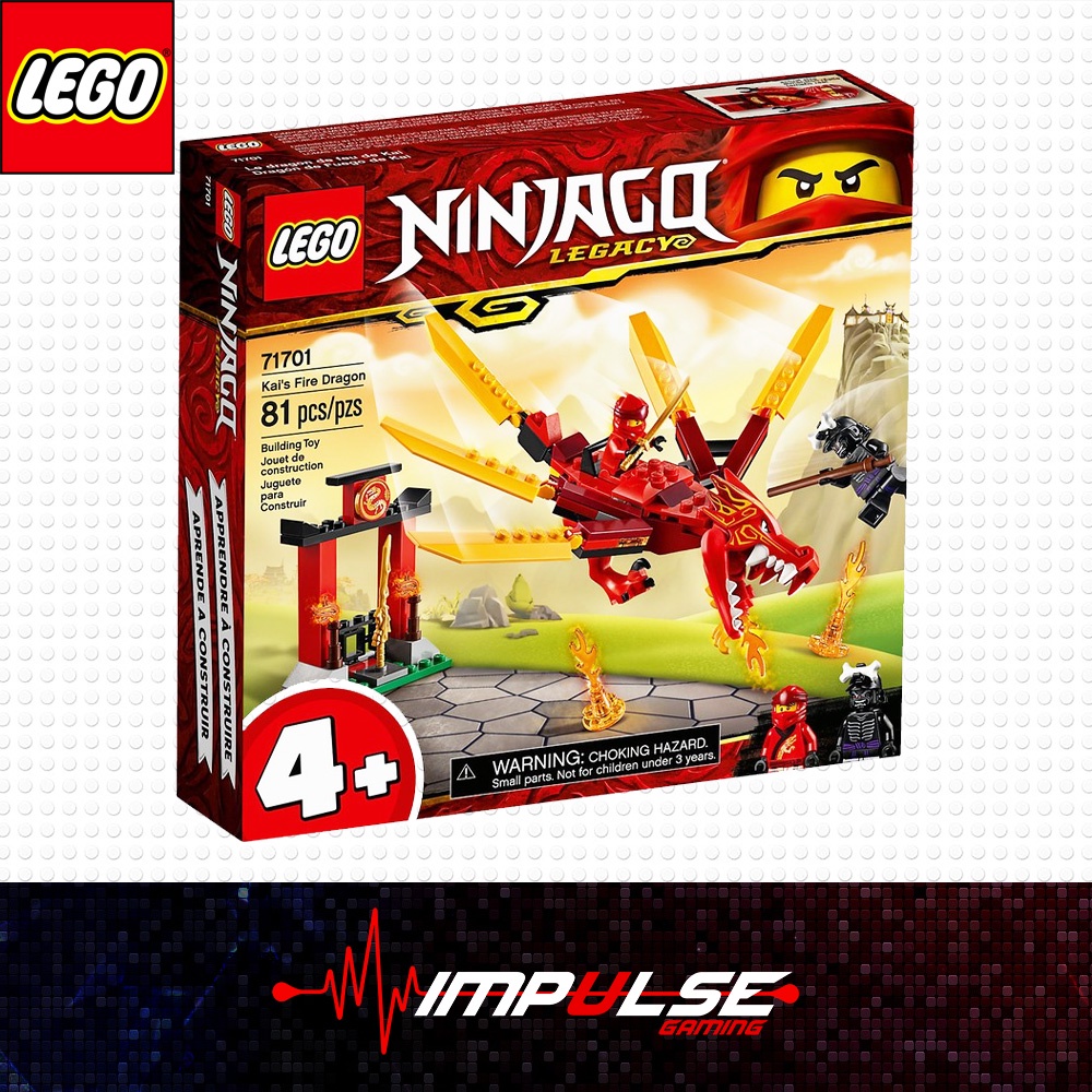 LEGO 71701 Ninjago - Kai's Fire Dragon | Shopee Malaysia