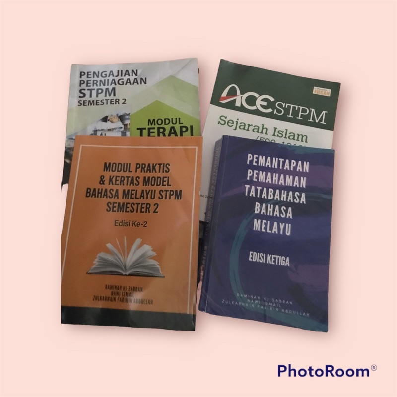 BUKU STPM / NOTA STPM / PRELOVED BUKU SEM 2 | Shopee Malaysia