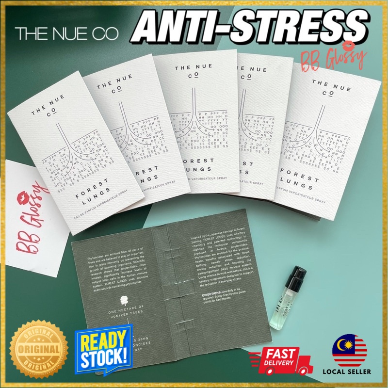 The Nue Co Forest Lungs Vial 1ml Anti-Stress Fragrance Relaxing/Good ...
