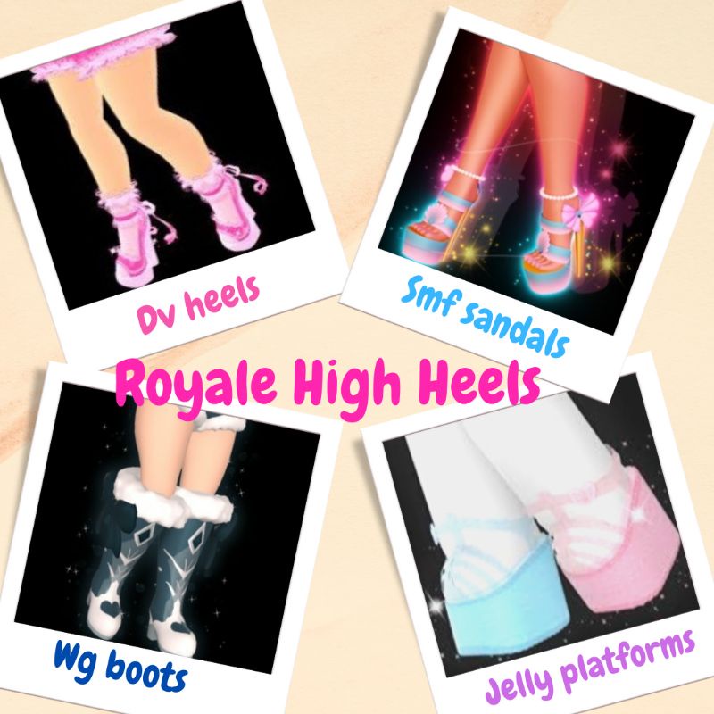 Roblox Royale High Heels (ROBLOX) | Shopee Malaysia