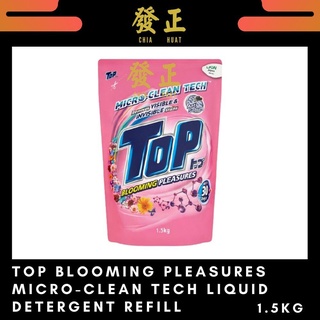 Top Liquid Detergent Refill Pack 1.8kg (Stain Buster / Brilliant Clean ...