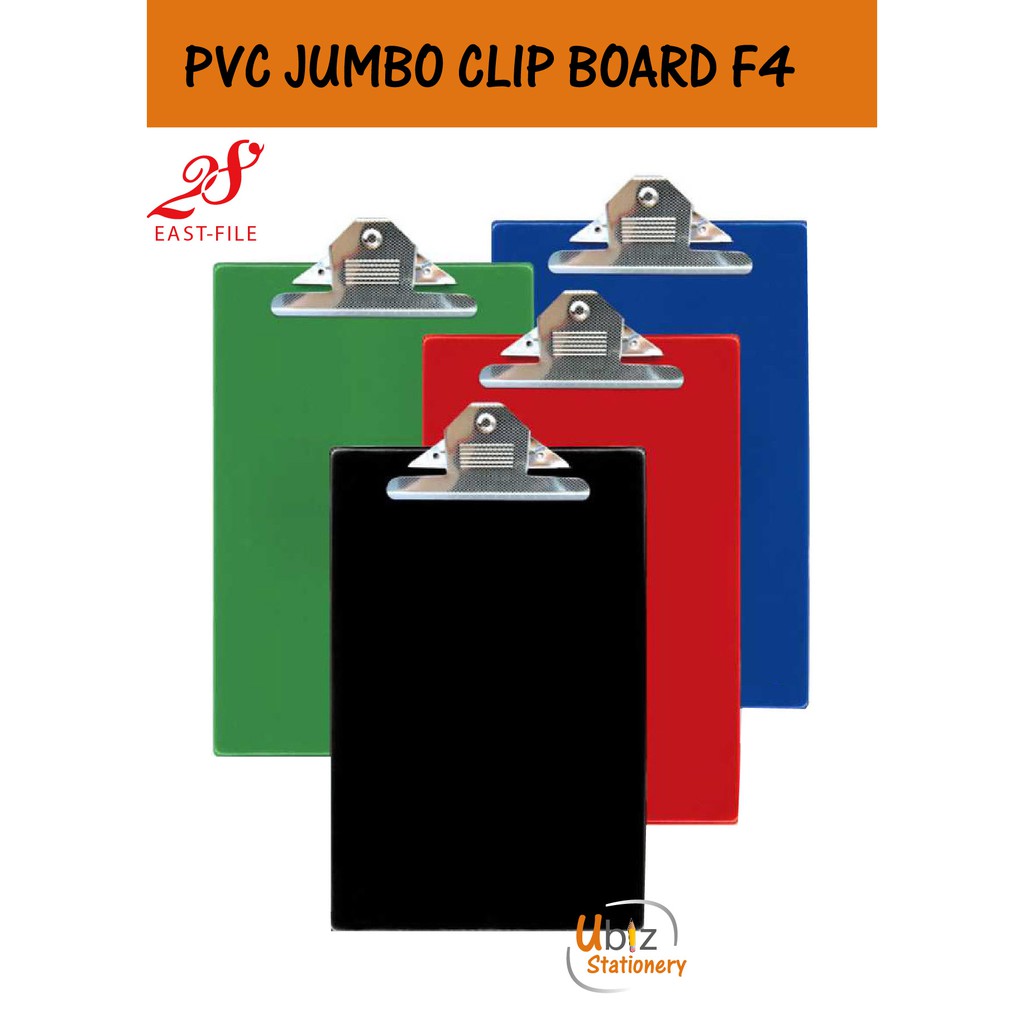 East-File Jumbo Clip Board F4 | Shopee Malaysia