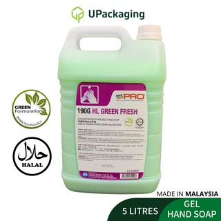 5L GOODMAID PRO GMP 190G HL Green Fresh - Apple Liquid hand soap wash ...