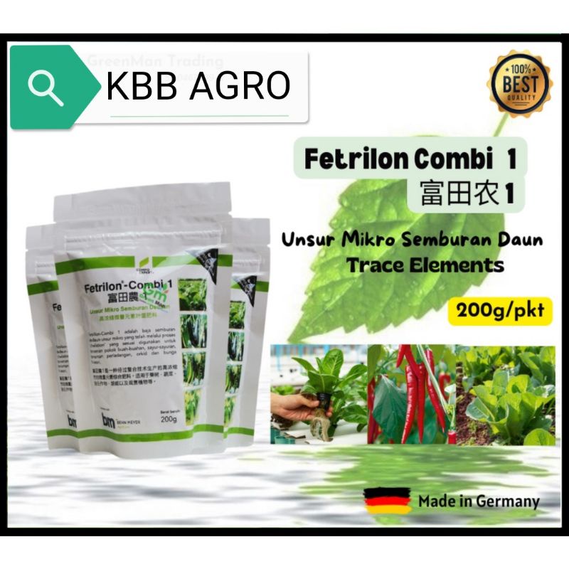 BEHN MEYER Fetrilon Combi 1 Micronutrient Fertilizer 200G/Baja ...