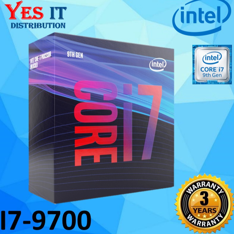 Intel Core i7-9700 Processor I7 9700 LGA1151 | Shopee Malaysia