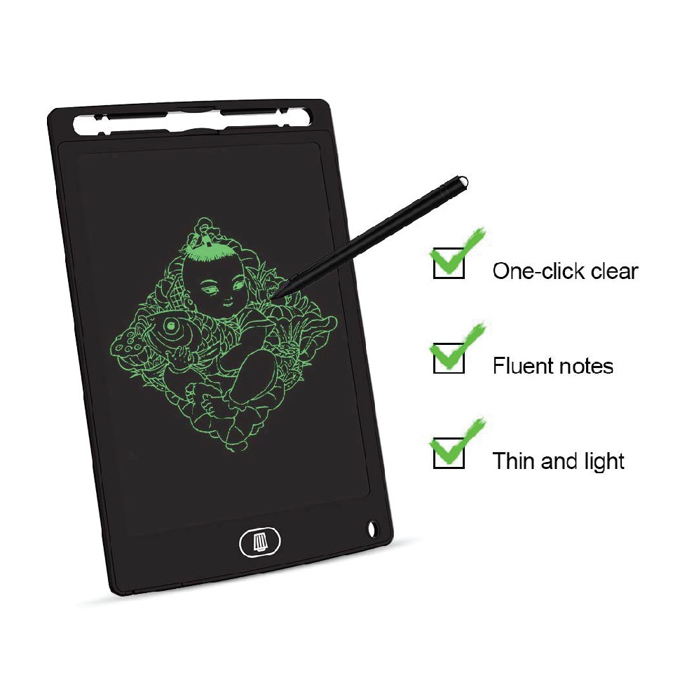 Papan Lukis Tulis Kanak-Kanak Digital Writing Drawing Tablet LCD ...