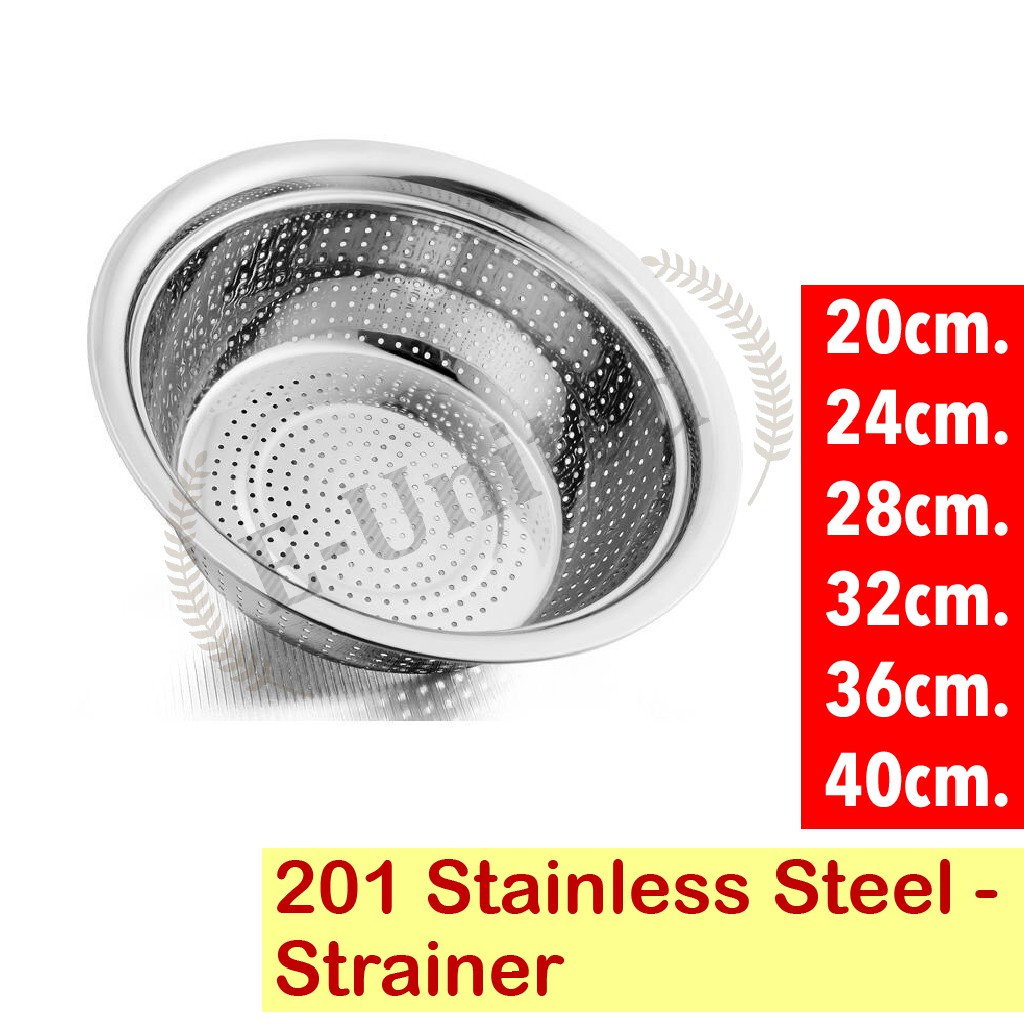 201 stainless steel Bowl Strainer/ Penapis , Tapis, cooking Stainer ...