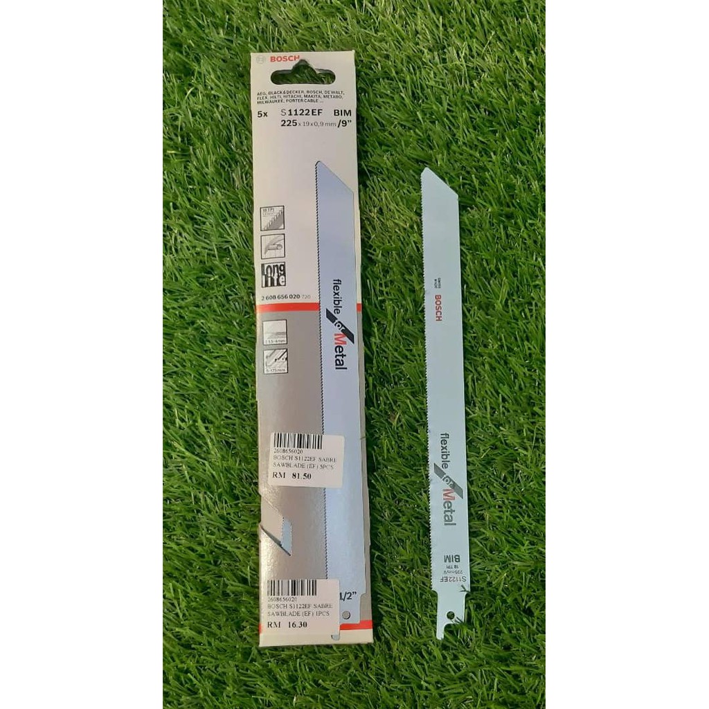 BOSCH S1122EF SABRE SAWBLADE (EF) 2608656020 (1PACK/5PCS) | Shopee Malaysia