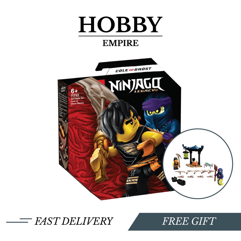 LEGO Ninjago Epic Battle Set - Cole vs. Ghost Warrior (71733) *Original ...