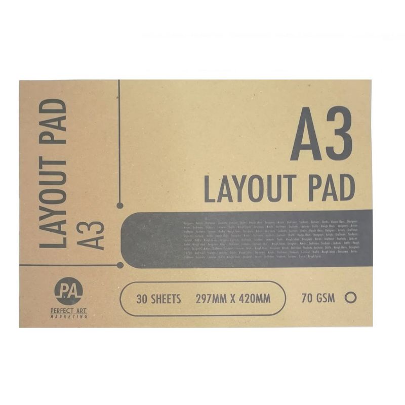 Layout A3 Pad Paper Sketch Art Book | Shopee Malaysia