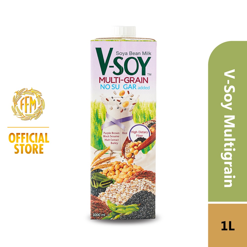 V-Soy Multigrain No Sugar Added 1L | Shopee Malaysia