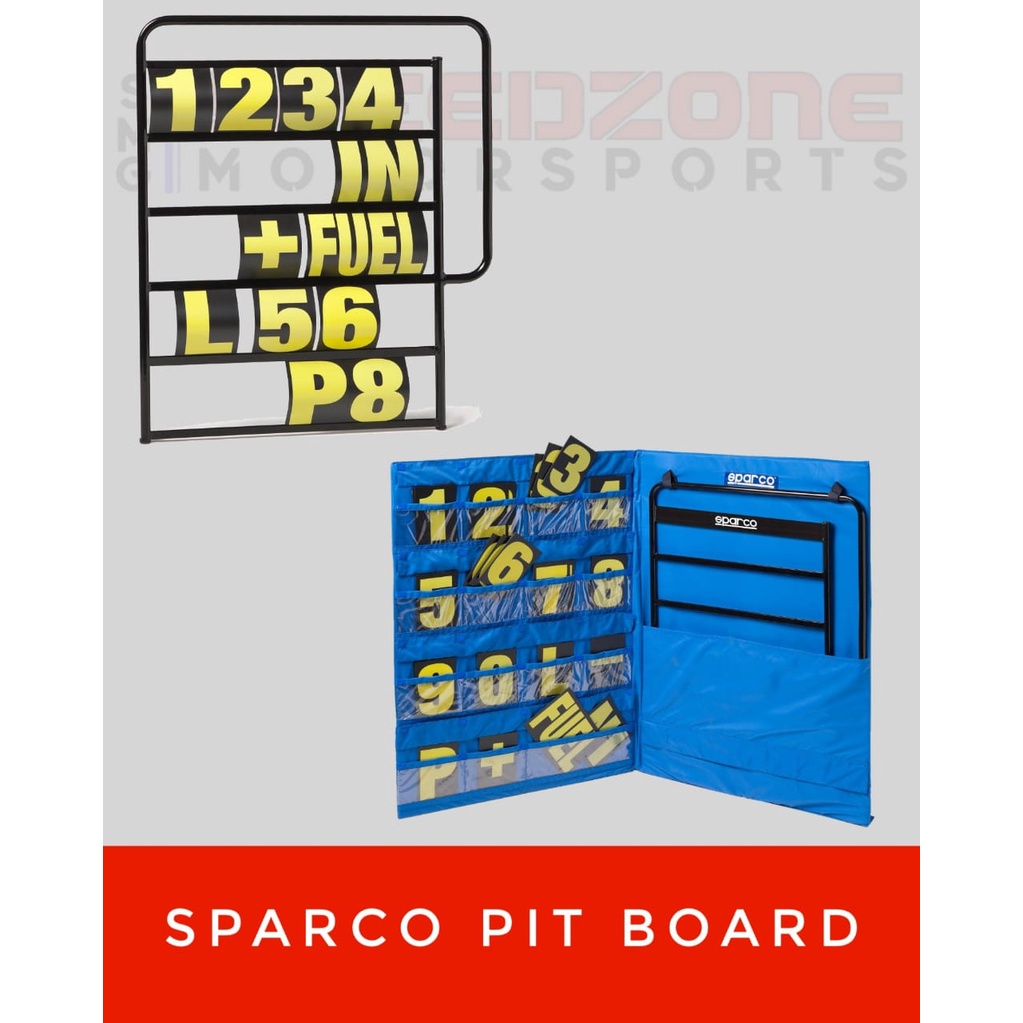 Sparco Pit Signal Board Kit ./ Pit Board (Speedzone) | Shopee Malaysia