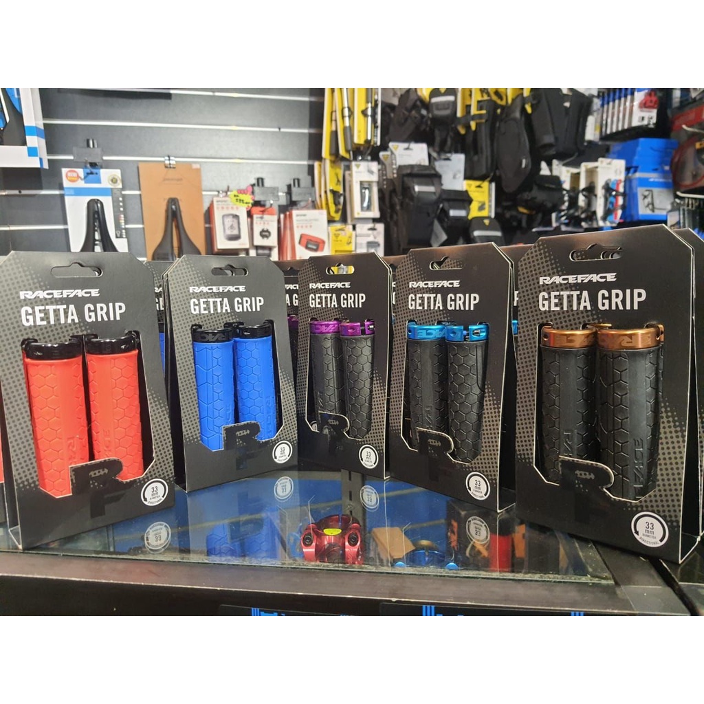 Raceface Getta Single Lock Ring MTB Grip | Shopee Malaysia