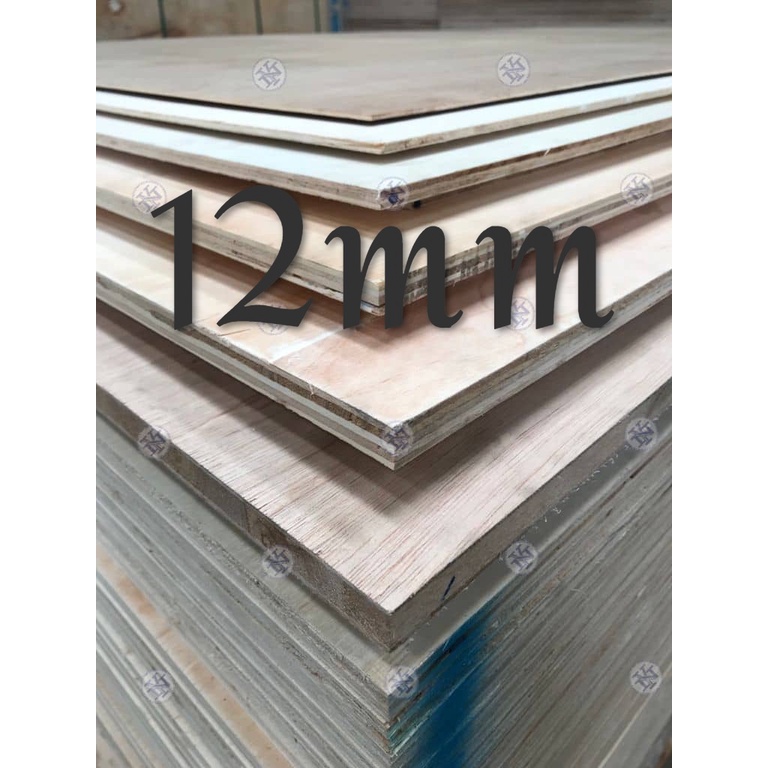 12mm Plywood Papan Kayu Timber Panel Wood Board Sheet DIY *PAPAN LAPIS ...