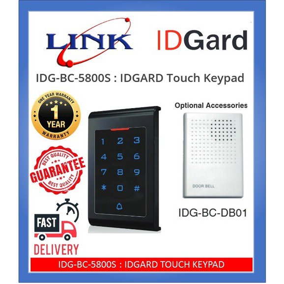 ID GARD TOUCH KEYPAD | Shopee Malaysia