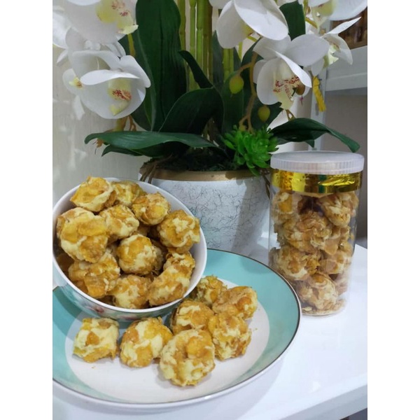 biskut cornflakes crunchy sedap dan murah/biskut raya murah/biskut raya ...