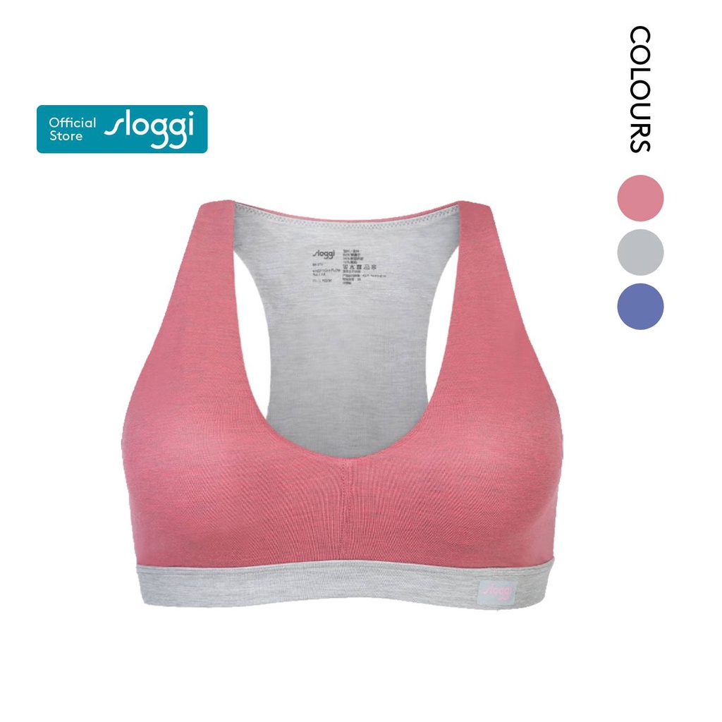 Sloggi mOve FLOW Top (Blue-Light/Grey Combi/Pink-Light) | Shopee Malaysia