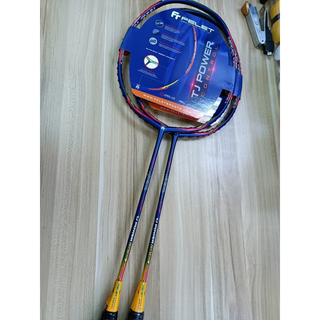 (ORIGINAL) FELET TJ POWER (CONTROL) (FREE GRIP AND STRING) (MAX TENSION ...