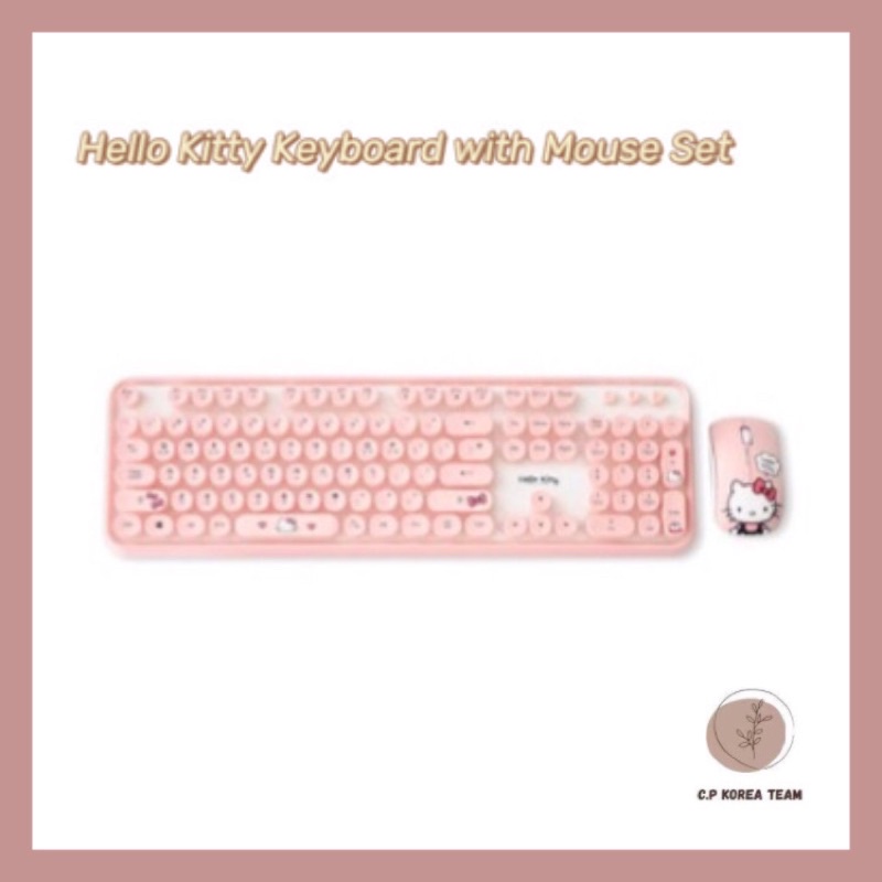 [READYSTOCK]Hello kitty keyboard And Mouse Set 键盘+鼠标 | Shopee Malaysia