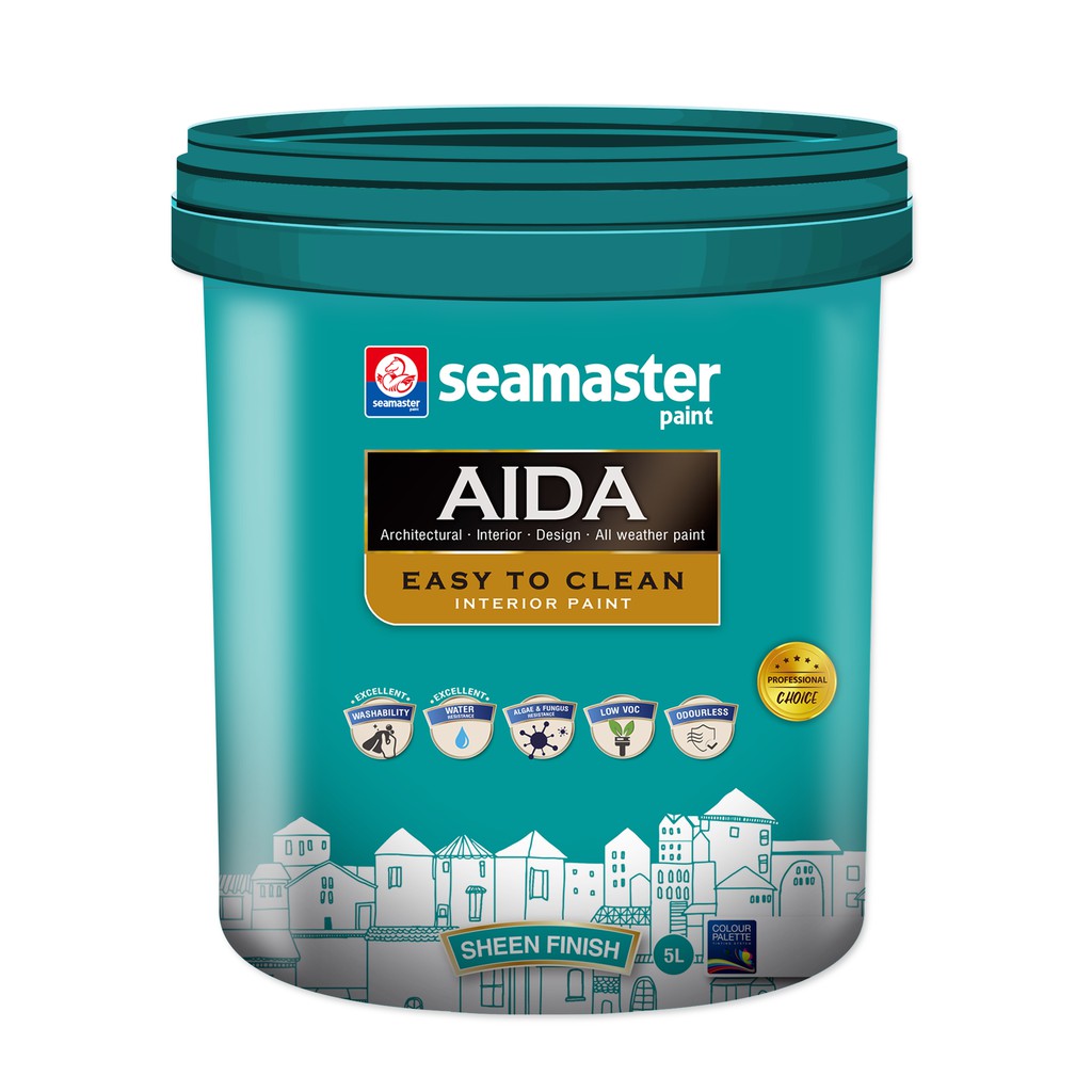 Seamaster Paint AIDA Easy To Clean for Interior - Part 6 Professional ...