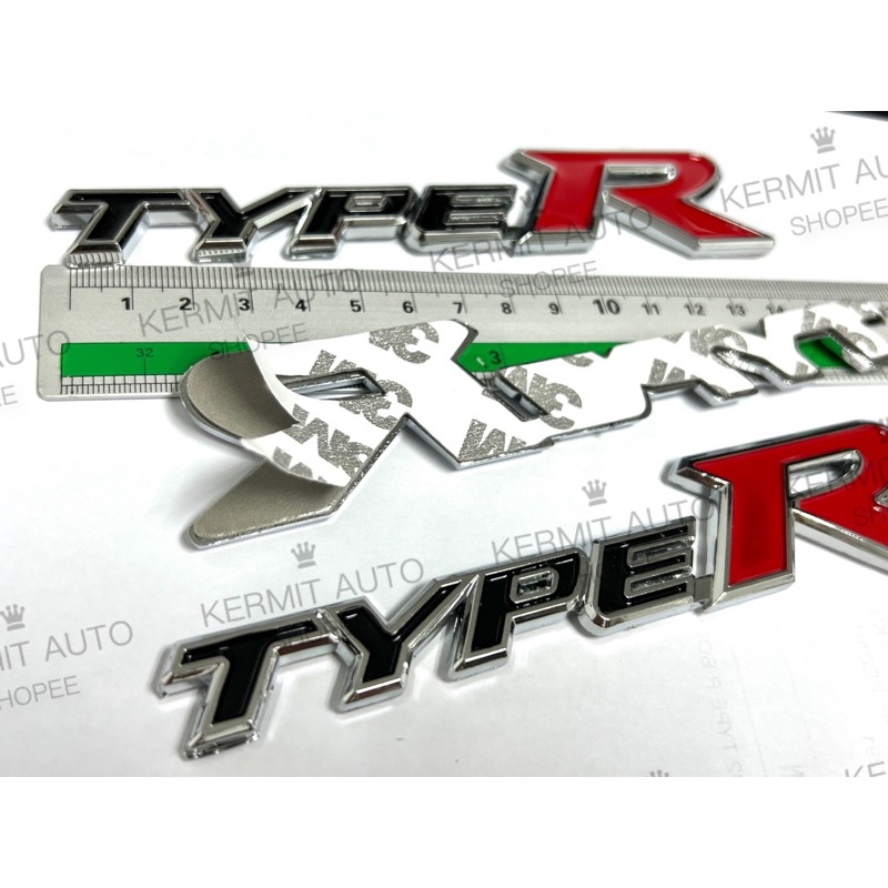 TYPE R LOGO 3D EMBLEM CIVIC FD FD2R | Shopee Malaysia