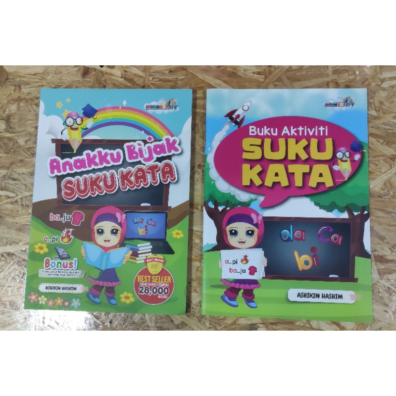 CIKBUBUSHOP Buku Anakku Bijak Suku Kata | Shopee Malaysia