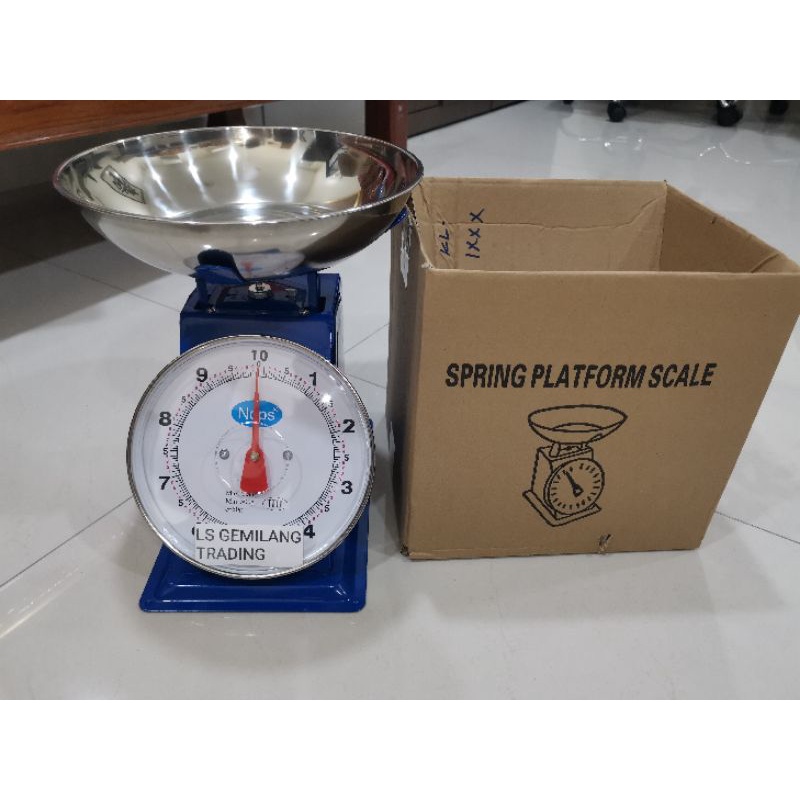 ORIGINAL NOPS SPRING SCALE Commercial Mechanical Weighing Scale Analog ...
